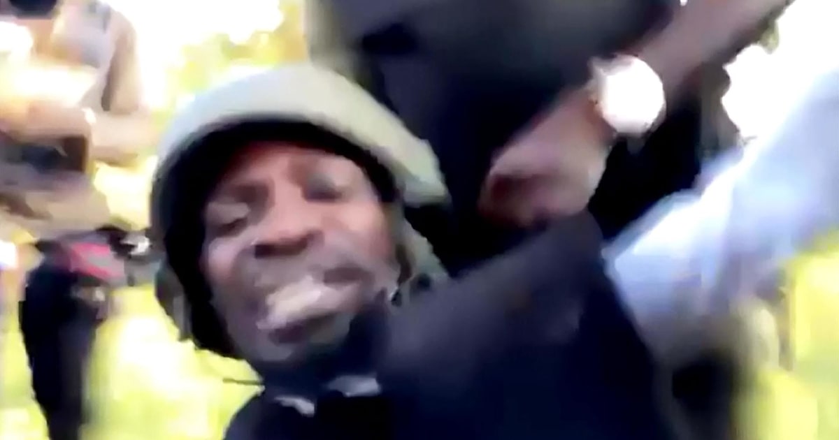 Ugandan presidential candidate Bobi Wine assaulted by police live on camera