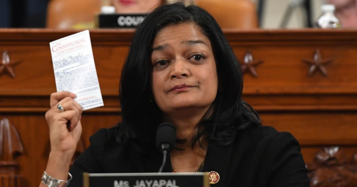 Rep. Jayapal: GOP isn't a party of principle. It's a cult.