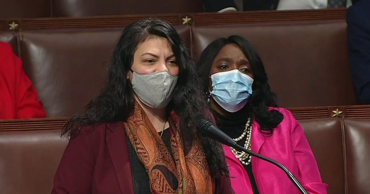 Rep. Tlaib calls Trump 'racist-in-chief' as she voices support for ...