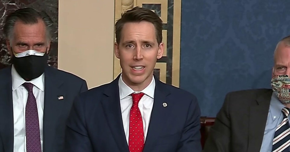 Hawley makes claim about legality of vote in Pennsylvania
