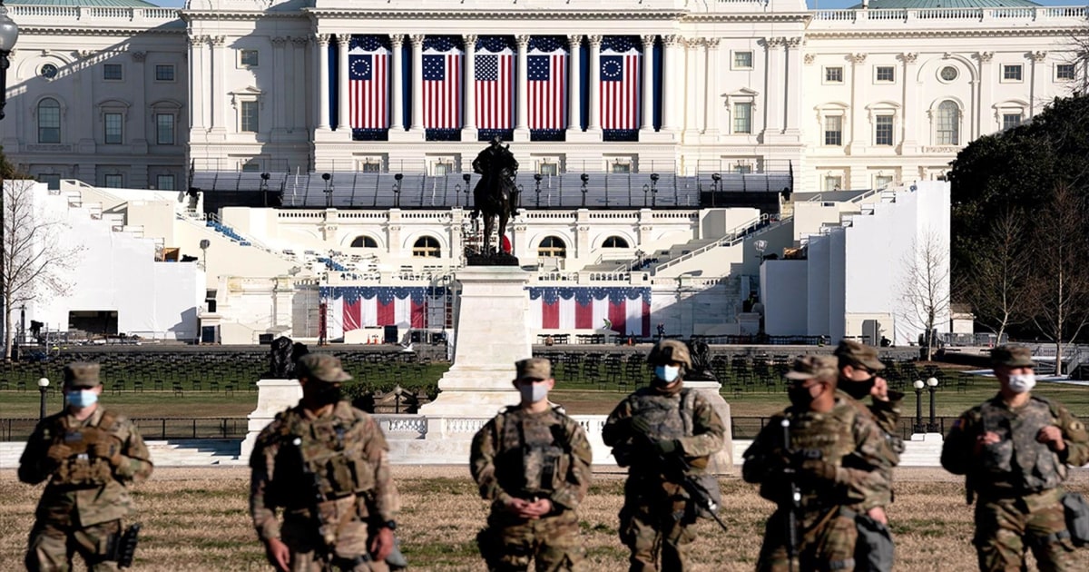 National Guard deployed to state Capitols ahead of Inauguration Day