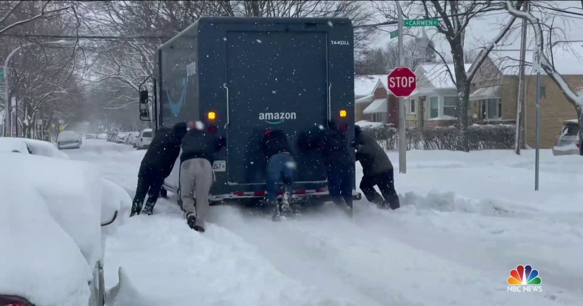 Monster winter storm moves east