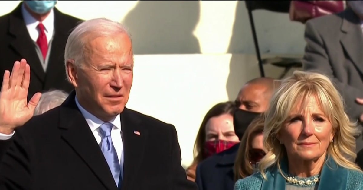 Biden sworn in as 46th U.S. president with unprecedented inauguration