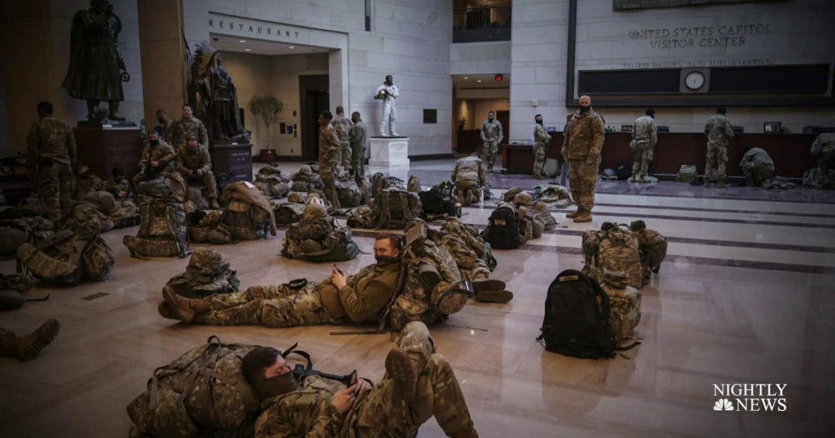 National Guard troops called to the Capitol to boost security
