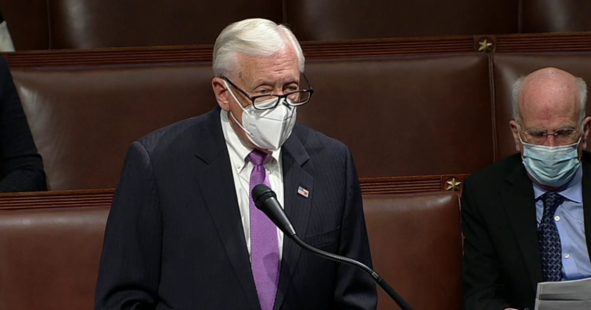 Rep. Steny Hoyer urges Congress to vote to impeach