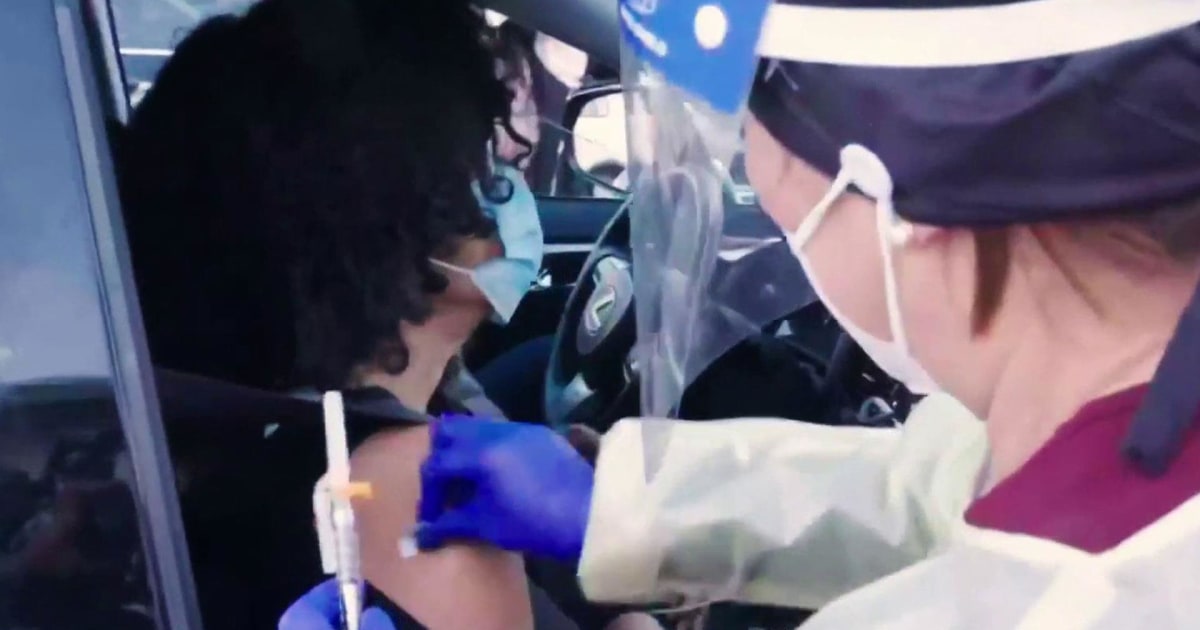 Simone Boyce shares her mom’s experience getting Covid vaccine