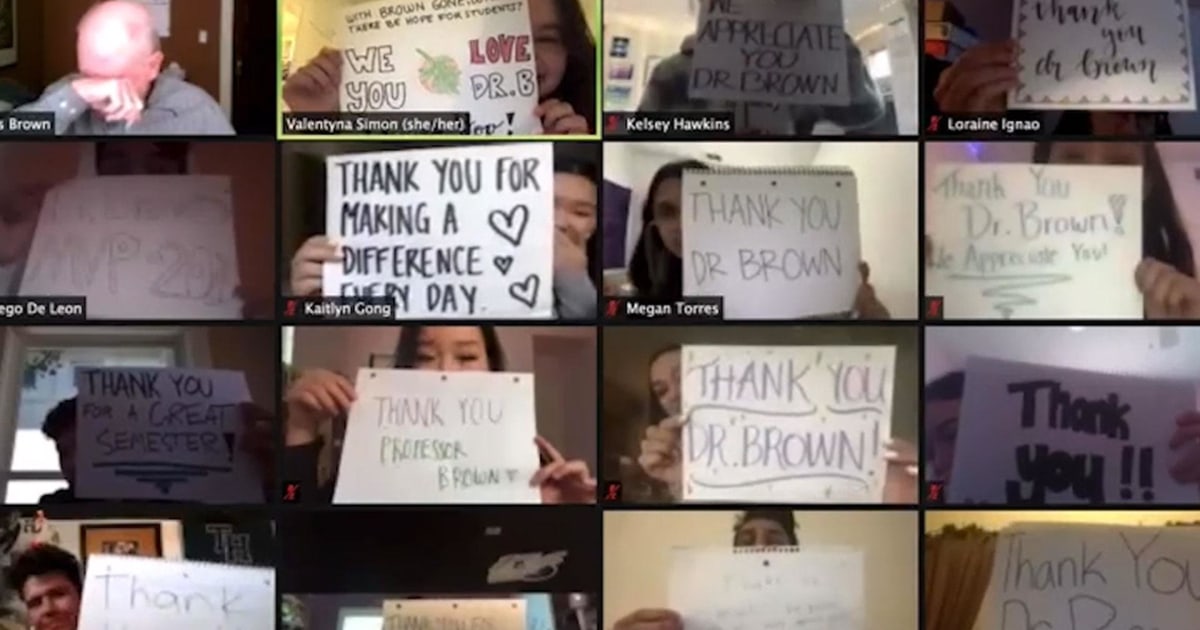 Students thank teachers in viral TikTok trend
