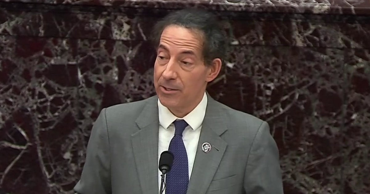 Rep. Raskin says evidence will show Trump 'clearly incited' Capitol riot