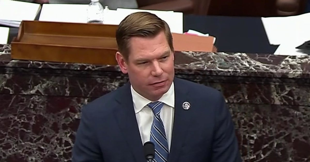 Swalwell shares message he sent to wife on day of Capitol attack
