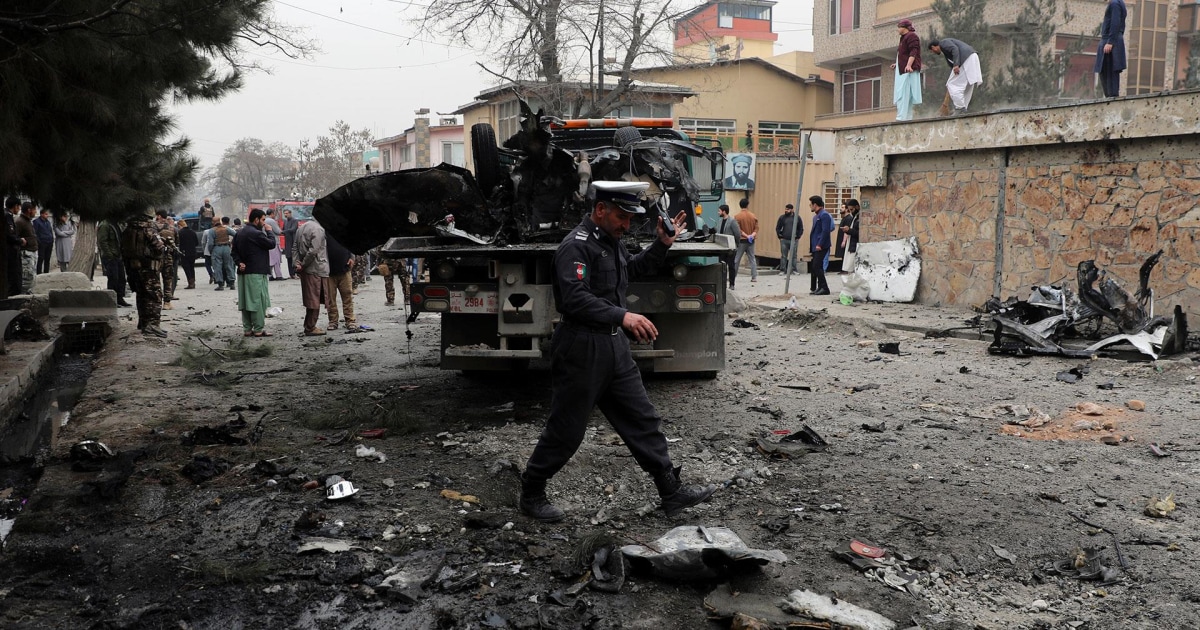 Multiple explosions in Kabul leave at least five dead