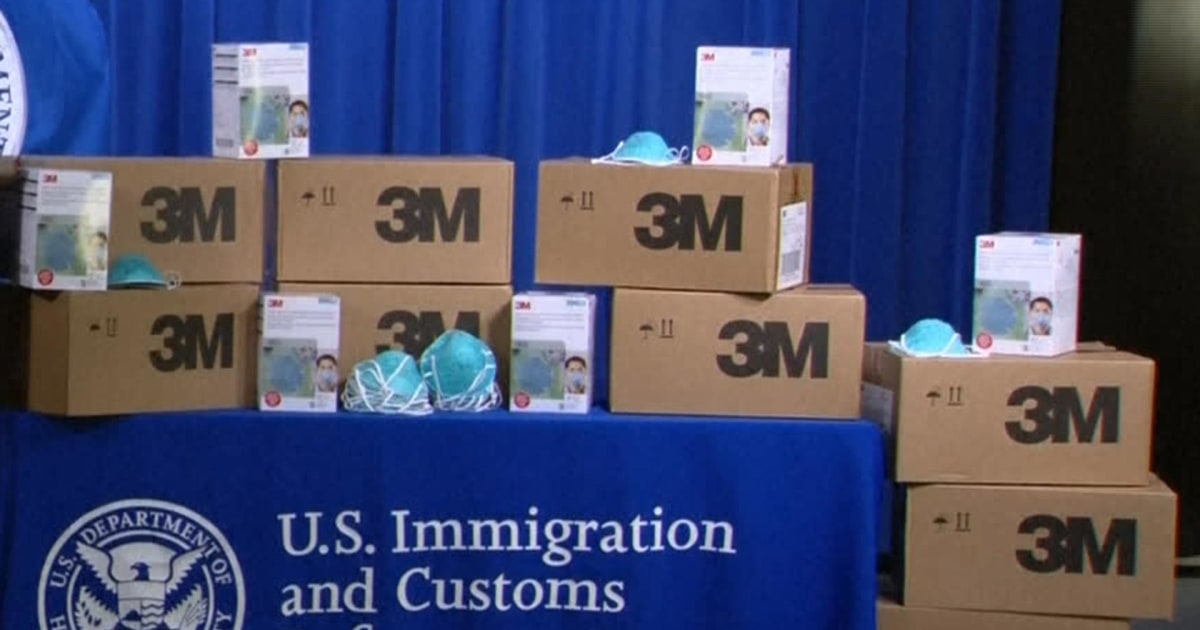 Millions of fake N95 masks seized by Homeland Security