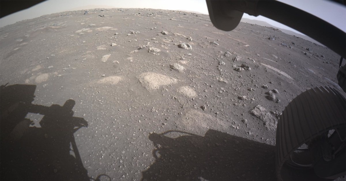 NASA releases first-ever audio from Perseverance rover