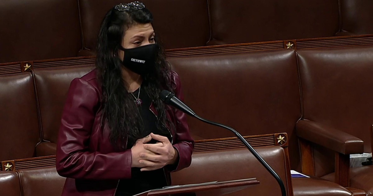 Tlaib describes getting death threats during emotional House speech