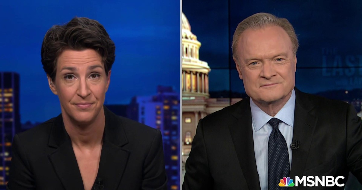 Rachel to Lawrence: District Attorney investigating Trump ‘blew me away’