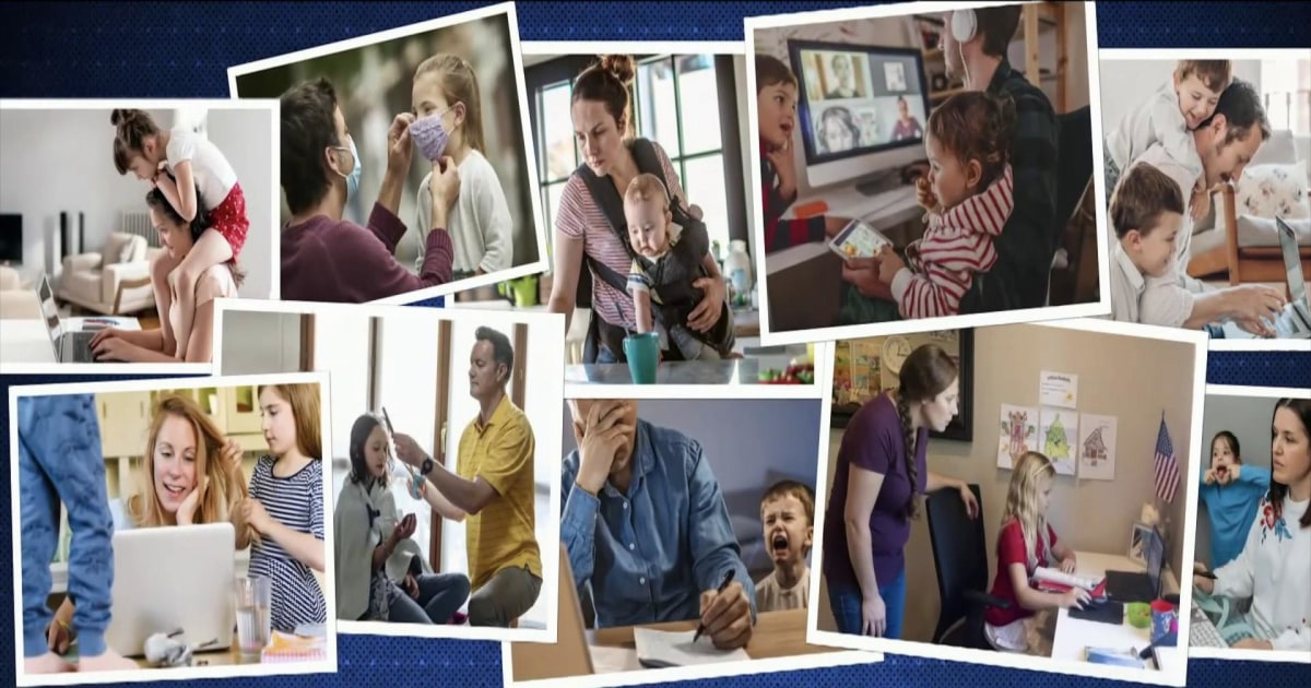 Parents face new challenges raising children during pandemic