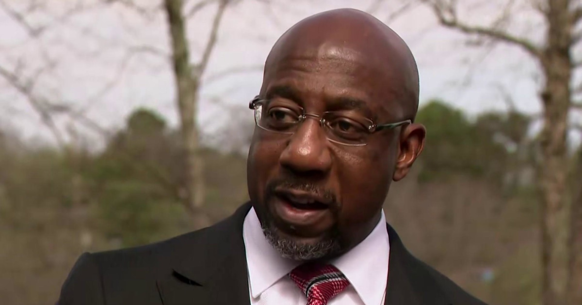 'It's a power struggle.': Warnock outlines what's at stake in ...