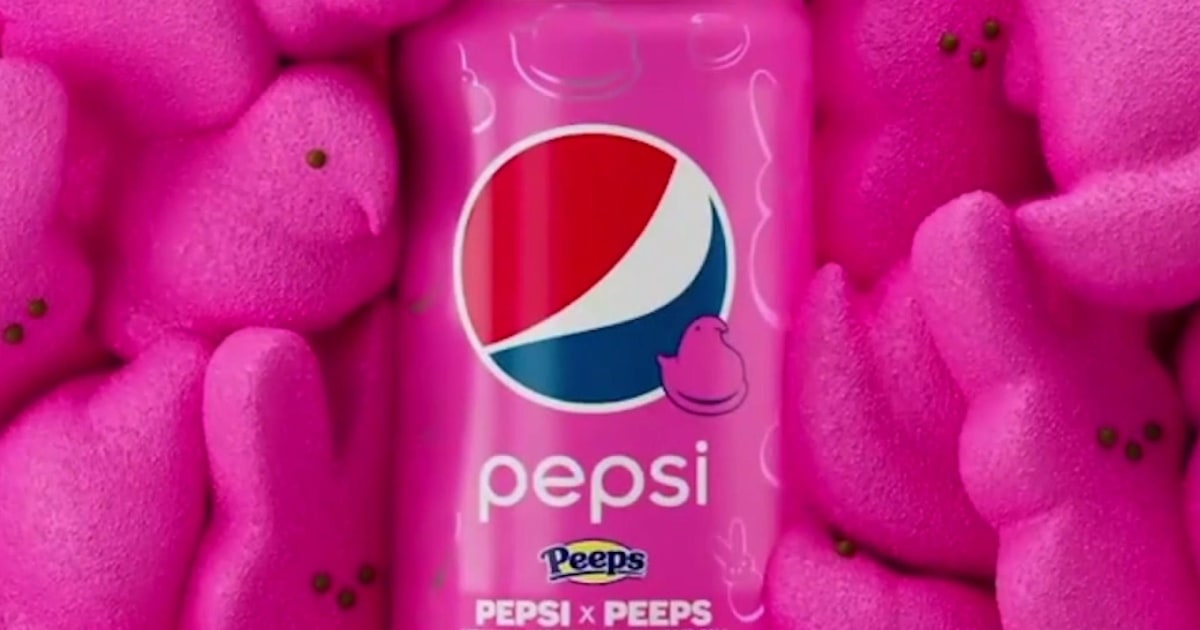 Pepsi teams up with Peeps to create limited-edition soda