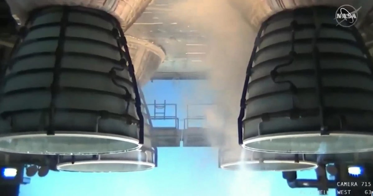NASA successfully tests SLS rocket core