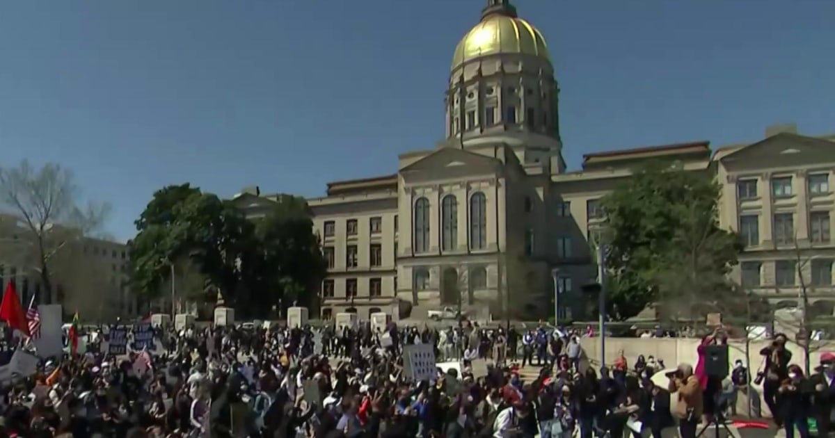 Protests nationwide after Atlanta spa shootings