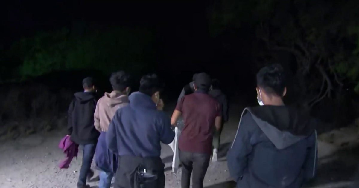 On the ground along the Texas border amid surge