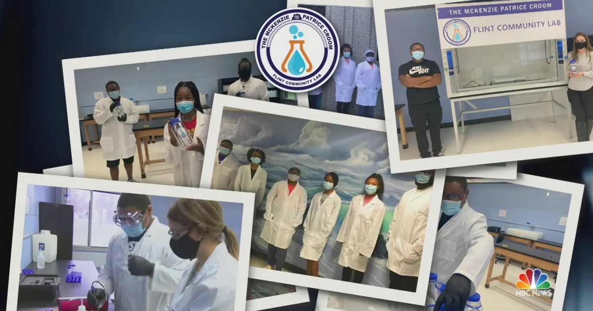 Flint teenagers test water quality for thousands of homes