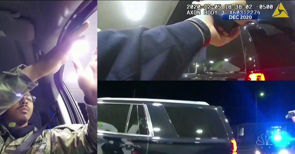 Shocking footage shows Army Lt. pepper-sprayed during traffic stop