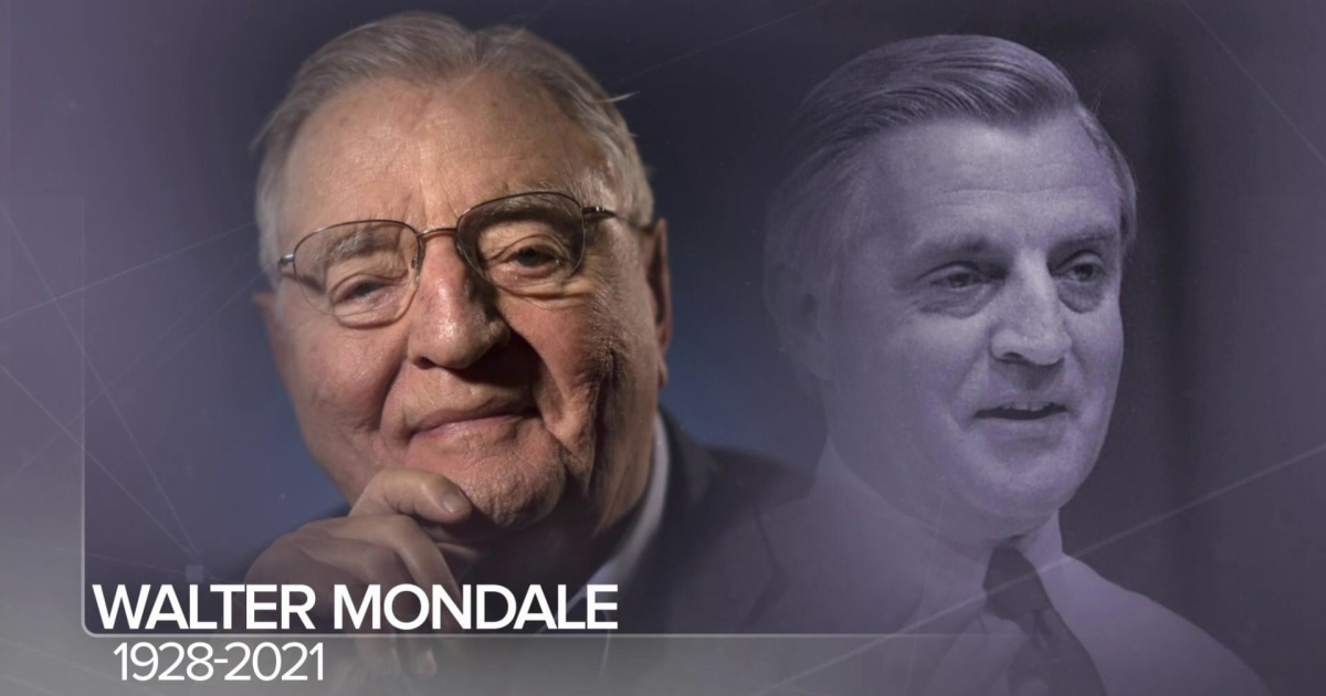 Remembering Walter Mondale: A transformational vice president