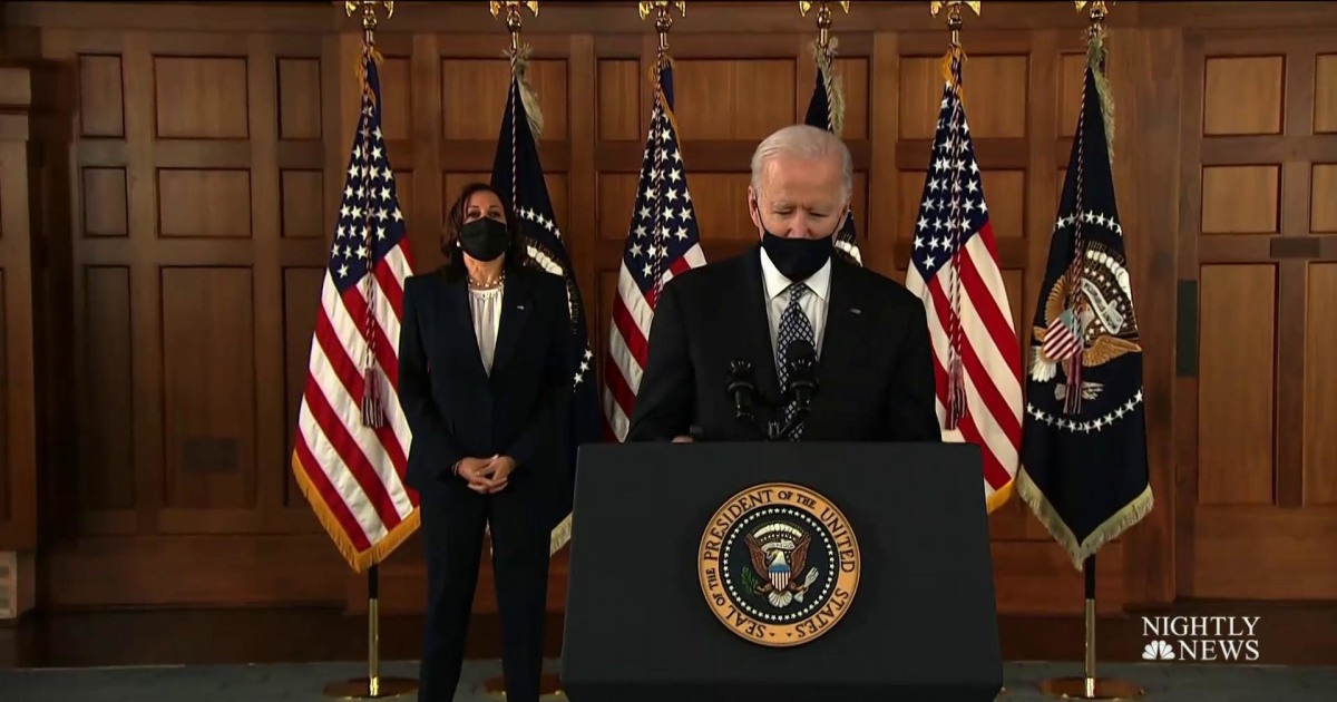 NBC News Poll: President Biden’s first 100 days in office