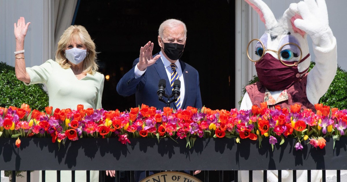 Biden in Easter message: ‘That longed-for dawn is almost here’