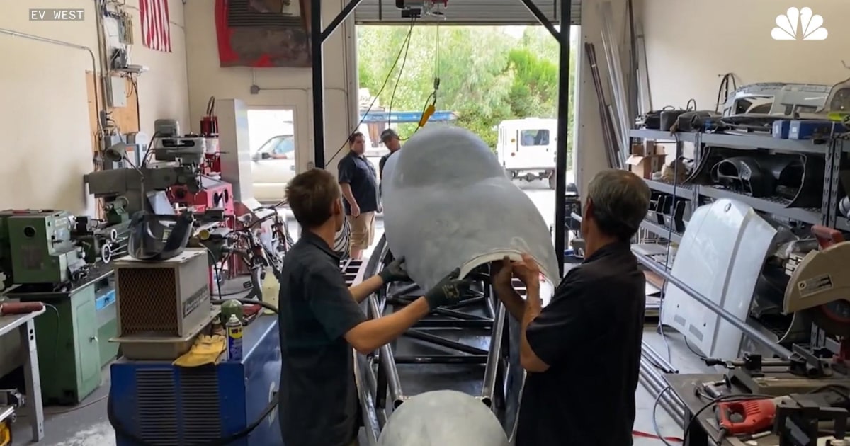 California electric vehicle speed-shop helps classic cars go green (Part 2)