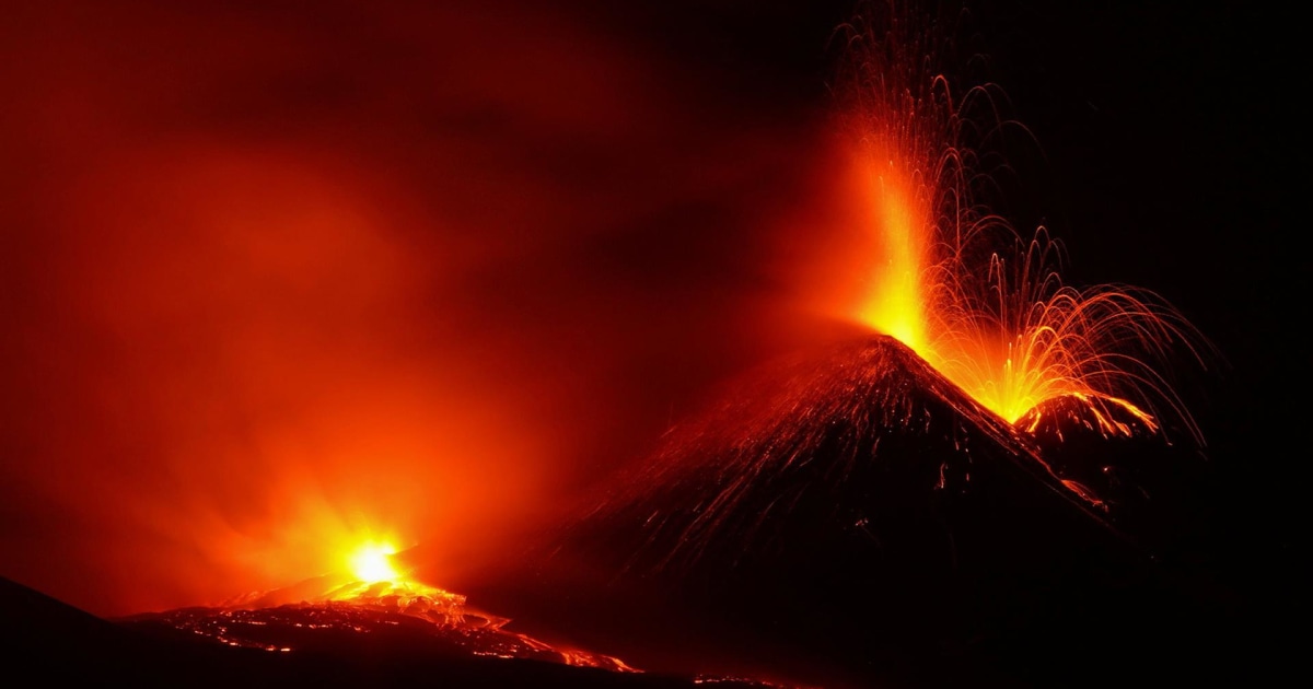 WATCH: Video shows Mount Etna erupting for 17th time since February