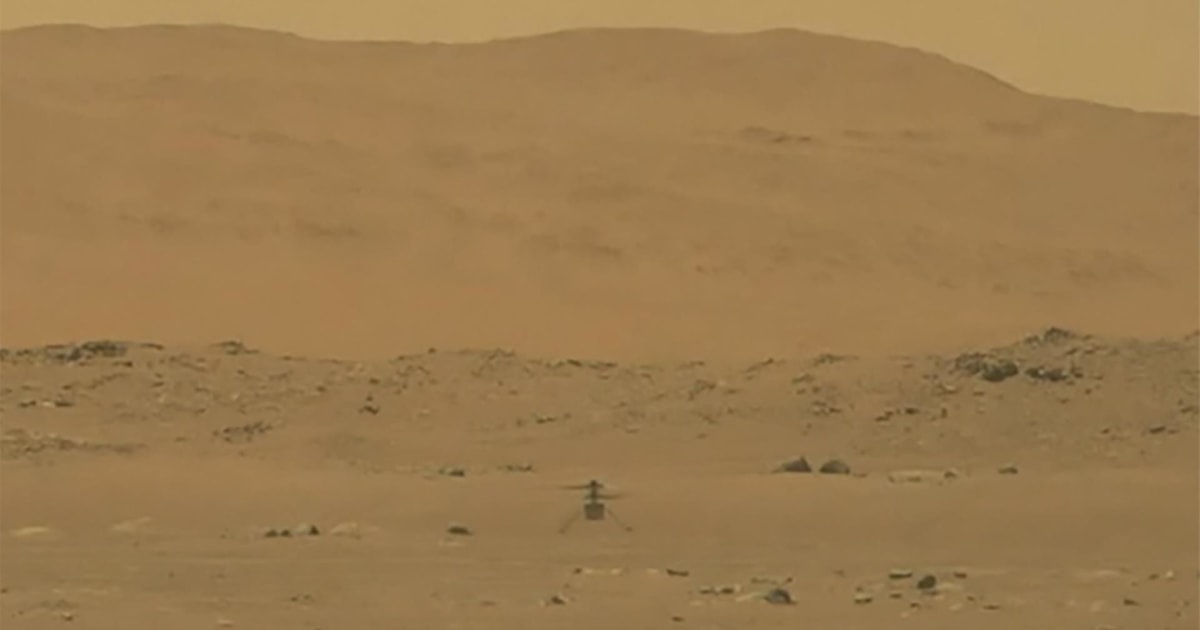 WATCH: NASA team celebrates first successful helicopter flight on Mars