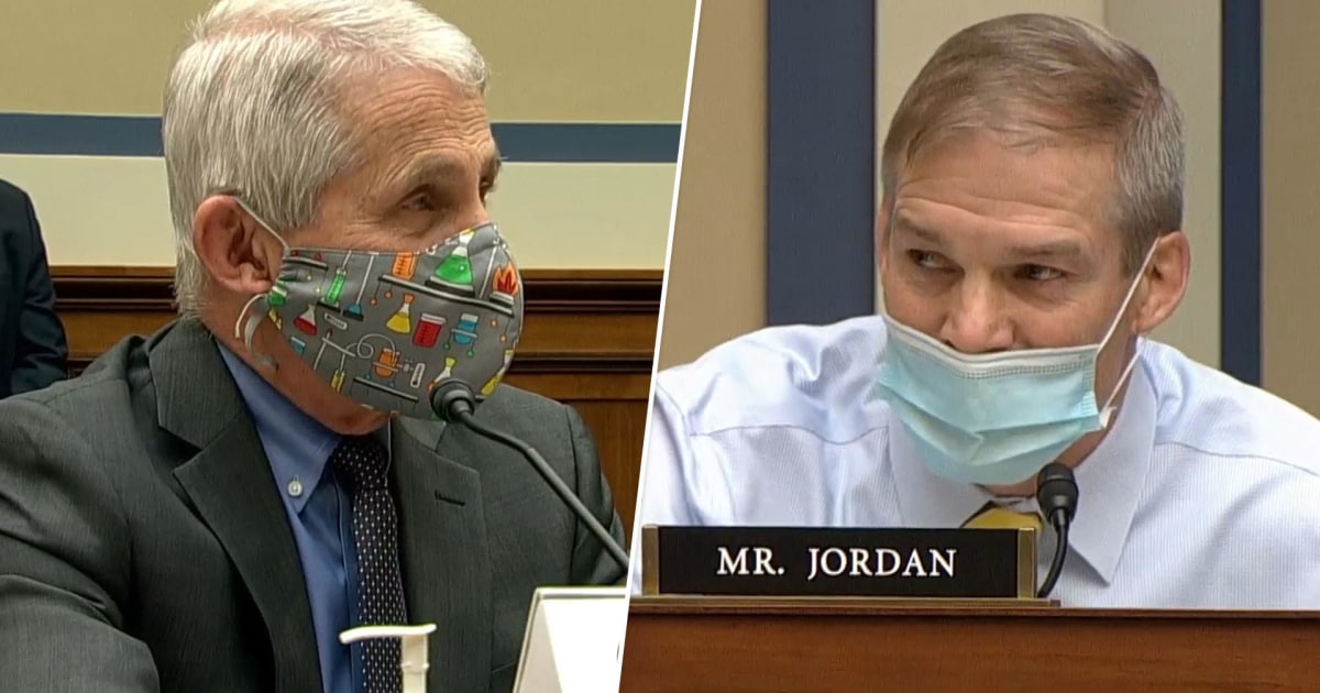 Rep. Jordan and Dr. Fauci clash over when Covid restrictions can be lifted