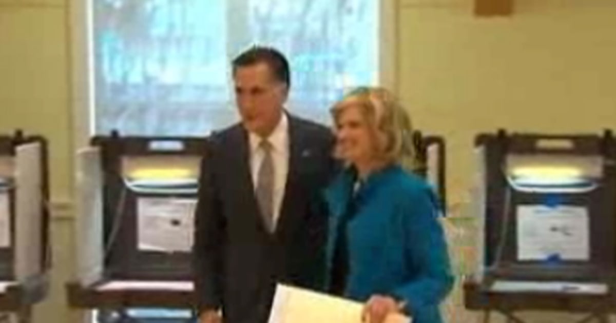 Election Day: Candidates cast their votes