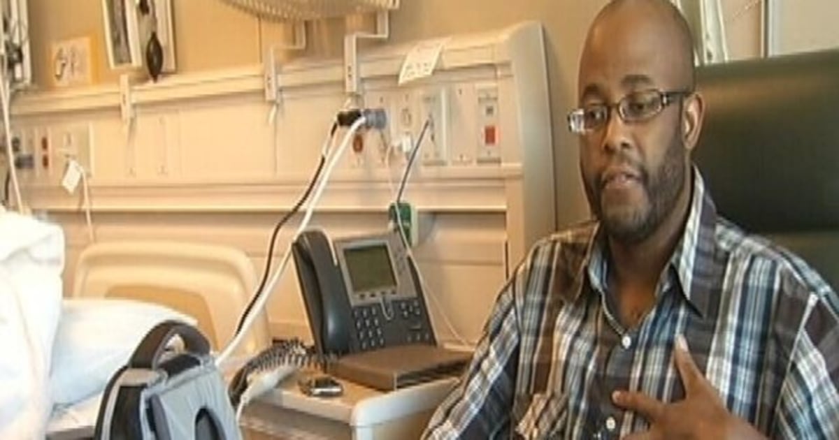 Backpack artificial heart gives man new life