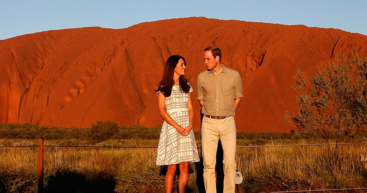 Royal Couple Tours 'Absolutely Stunning' Uluru