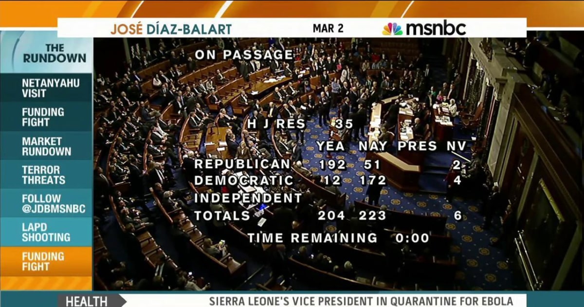 Congress passes one-week extension for DHS funding, but no real solution