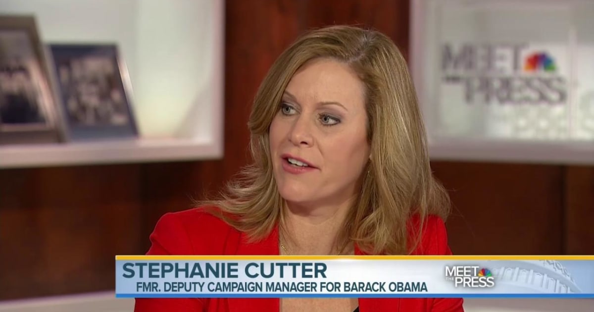 Stephanie Cutter: 'We Have a Bench Problem'