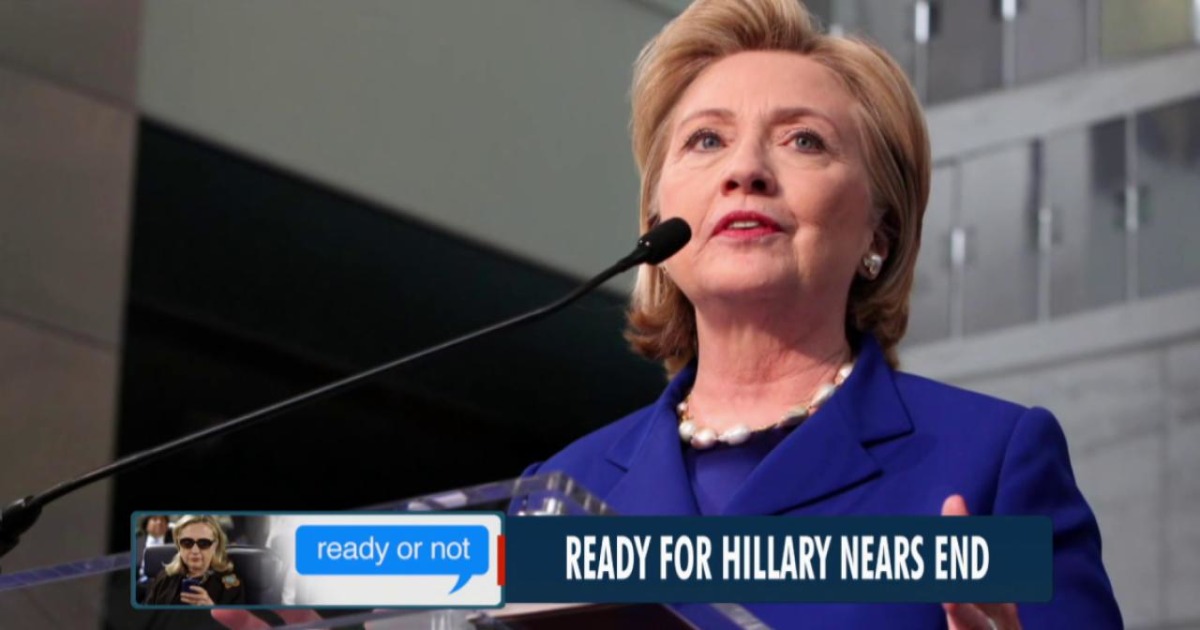 ‘Ready for Hillary’ coming to an end