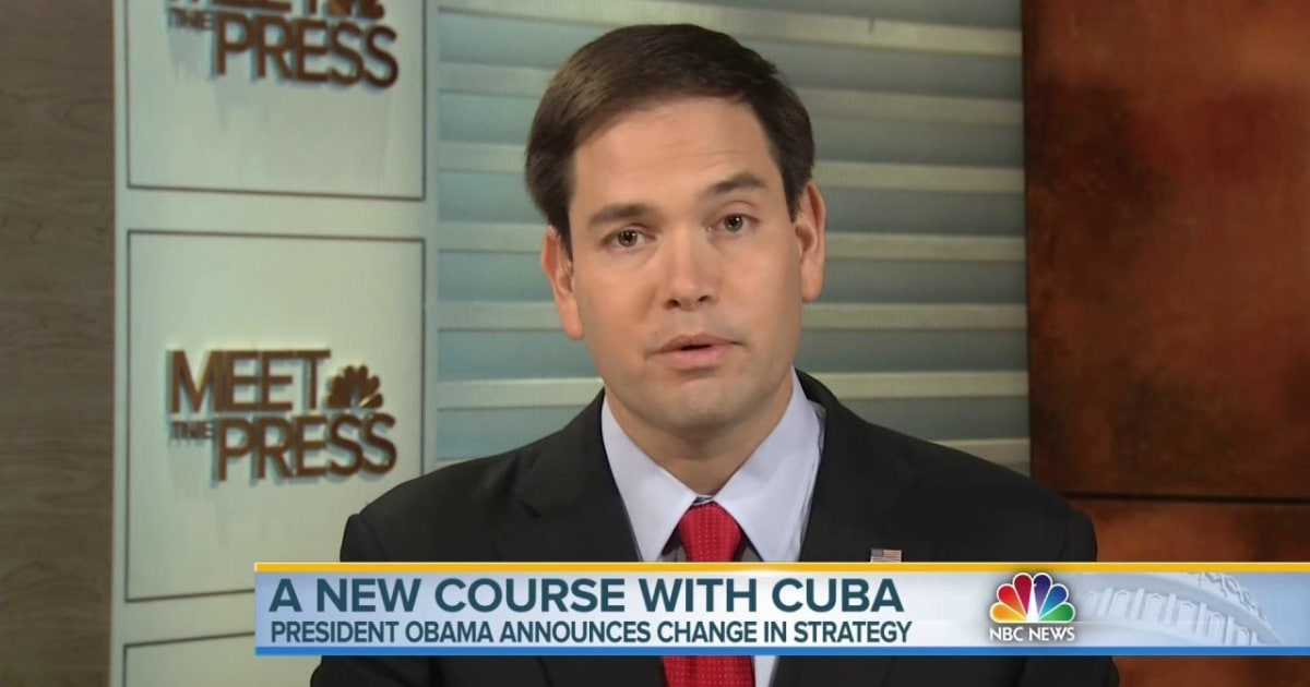 Rubio: If I were President, Would Have Engaged Cuban Activists