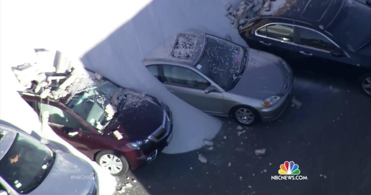 Wall Collapse at Morton Salt Building Buries Cars in Salt
