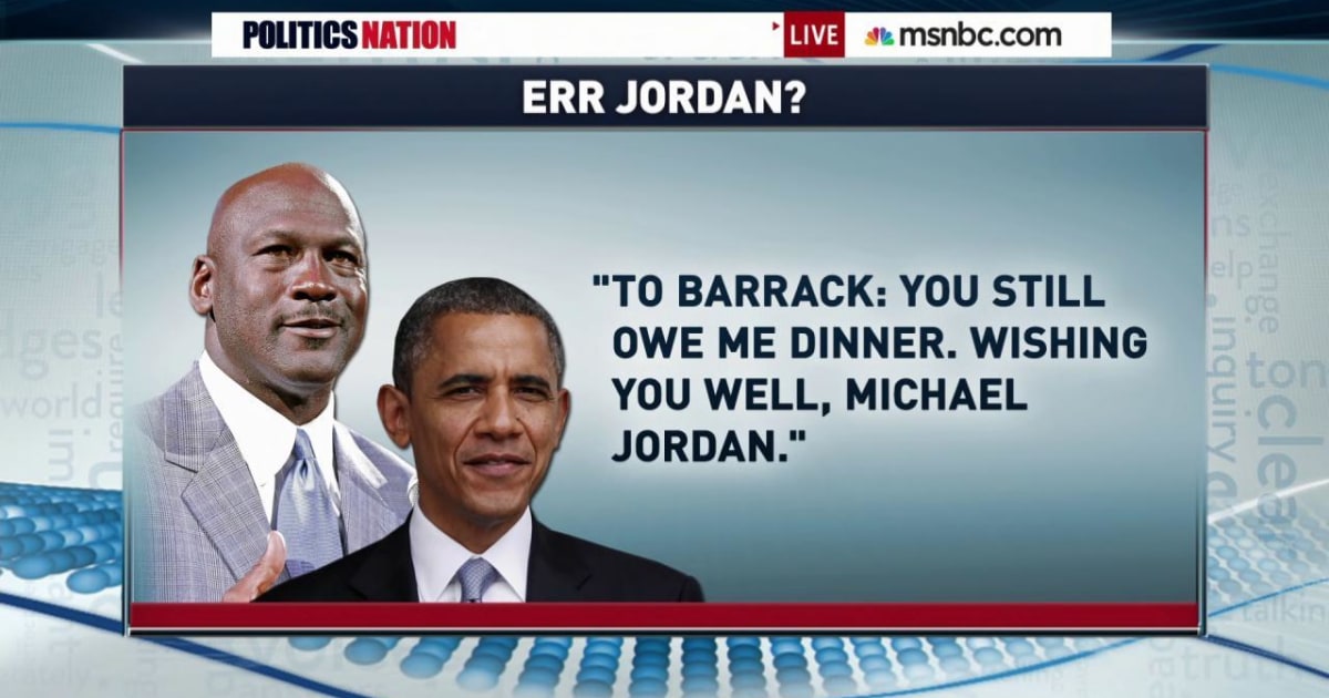 Michael Jordan vs. President Obama
