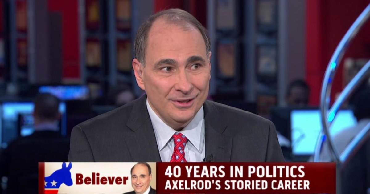 Axelrod reflects on 'Forty Years' in politics