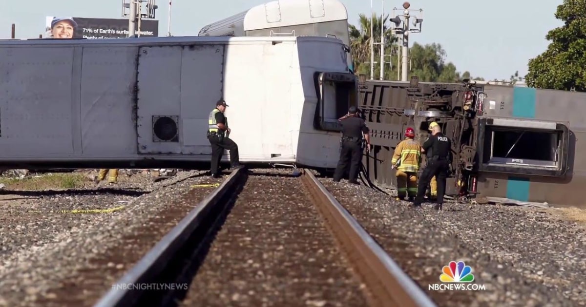 Passengers Scramble For Their Lives In California Train Crash