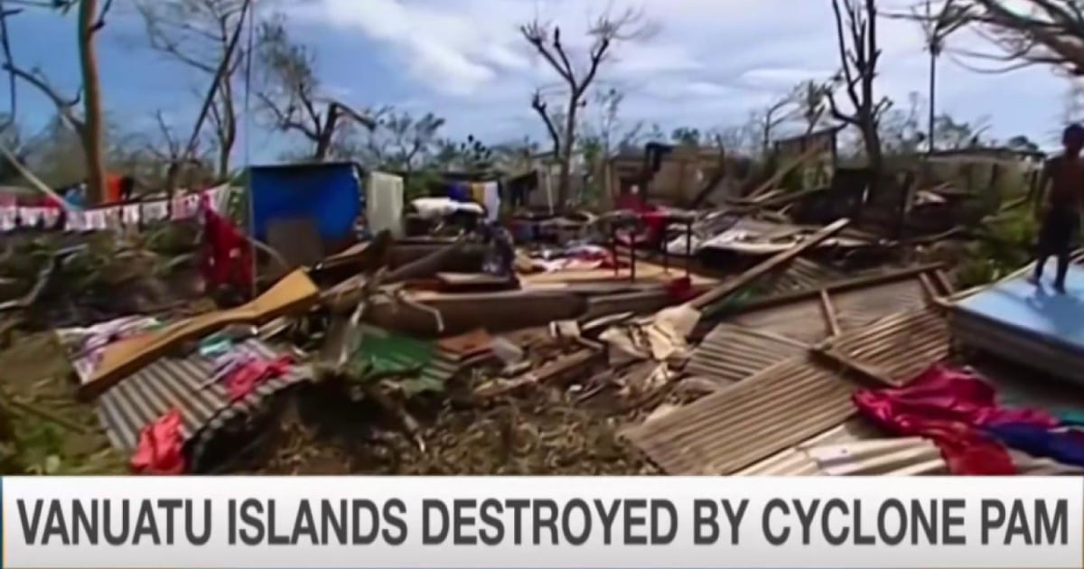 Dozens feared dead after deadly cyclone rips through Vanuatu islands