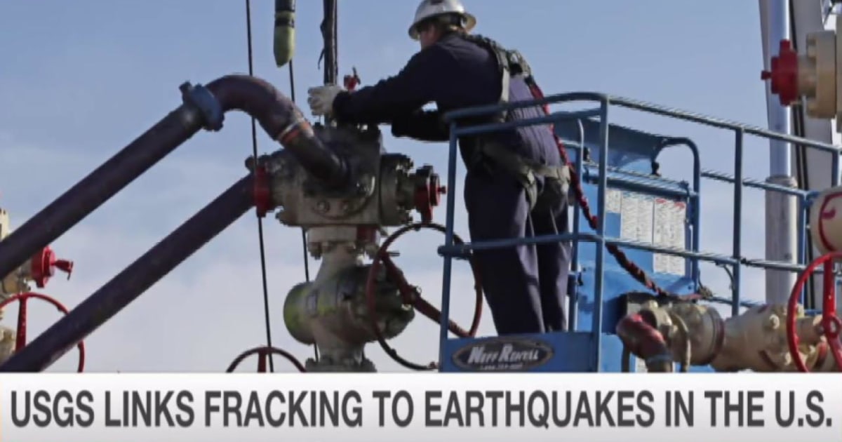 New report links fracking to earthquakes