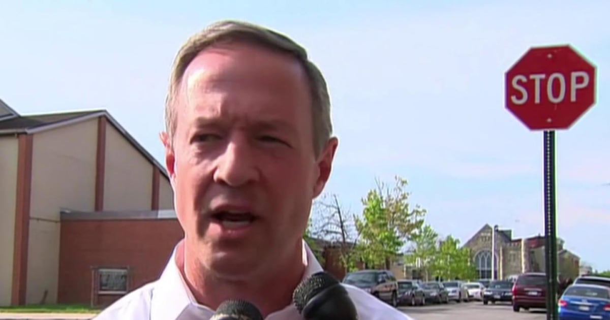 Martin O’Malley meets resistance back in Baltimore