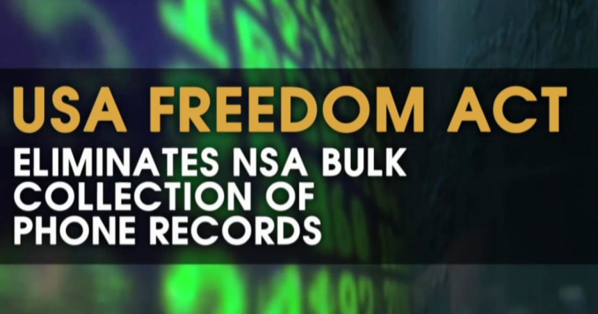 NSA bulk collection program to be phased out under new Freedom Act