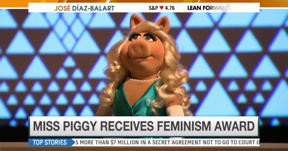 Miss Piggy: feminist icon?