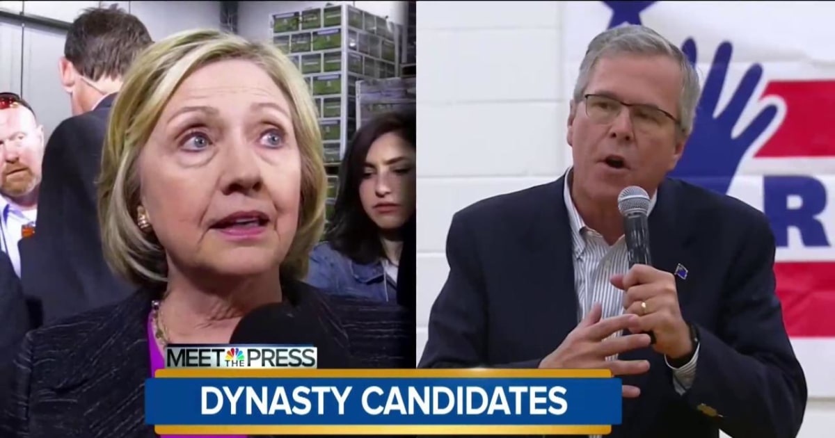 Bush & Clinton: Dynasty Candidates 2.0
